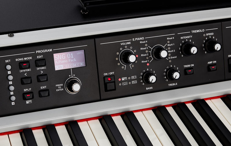 Piano Digital Viscount Legend 70s Artist W Keyboard Ex 88 Stage piano ...