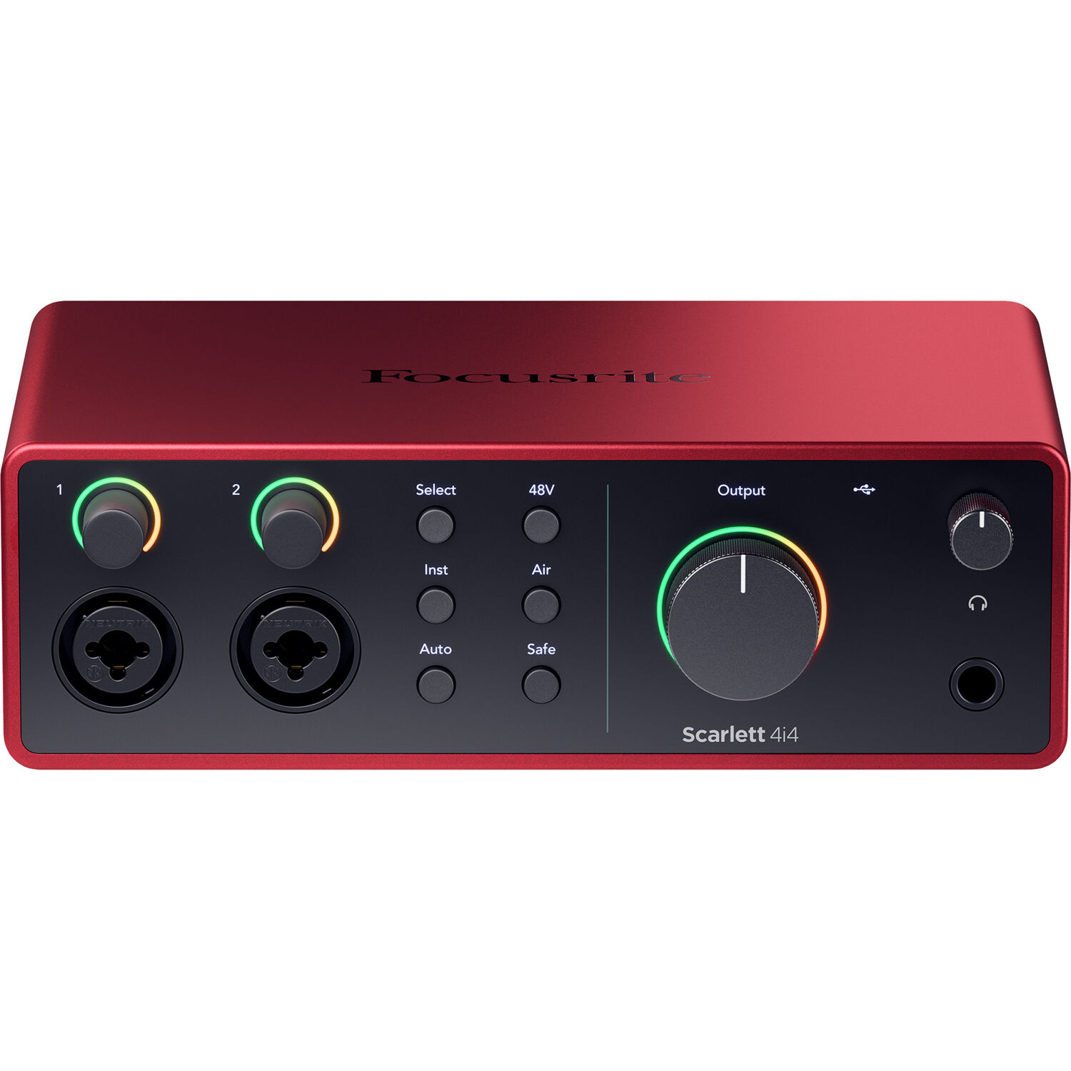 Focusrite Scarlett 4i4 (4ª geração) Interface de áudio MIDI USB C ...
