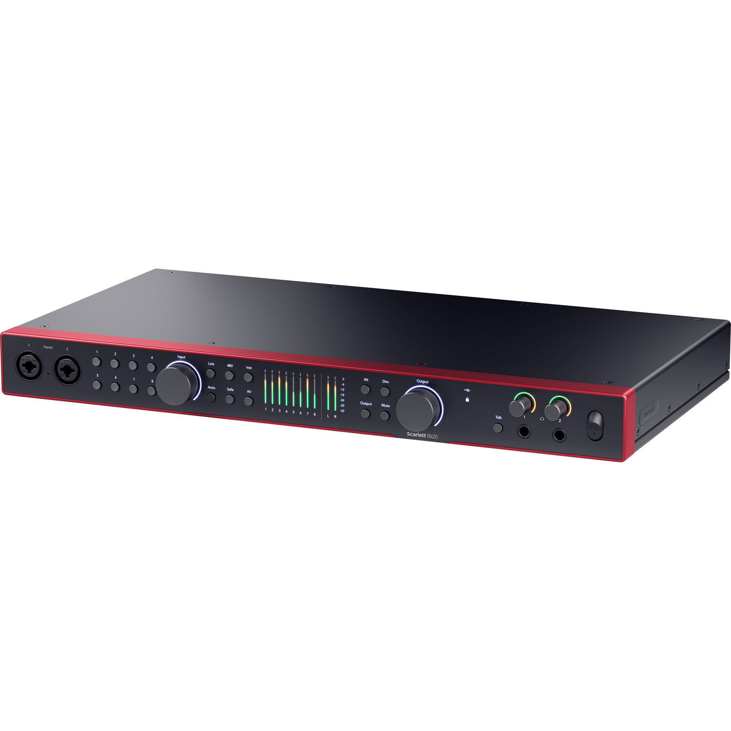 Focusrite Scarlett 18i20 USB C Audio MIDI Interface 4ª geração ...