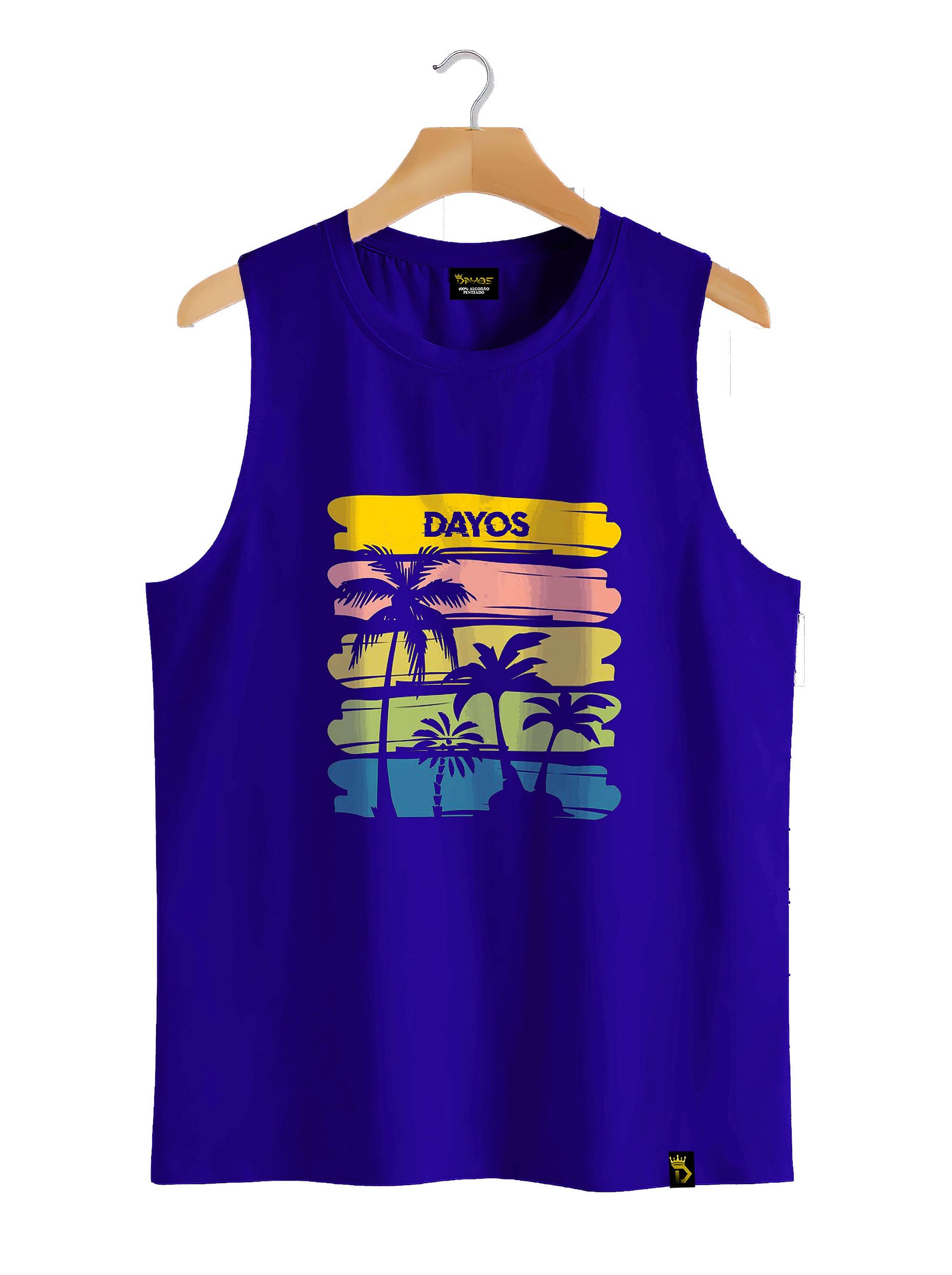 Camiseta Regata Algodão Dayos Summer Ref 805 - Dayos Clothing