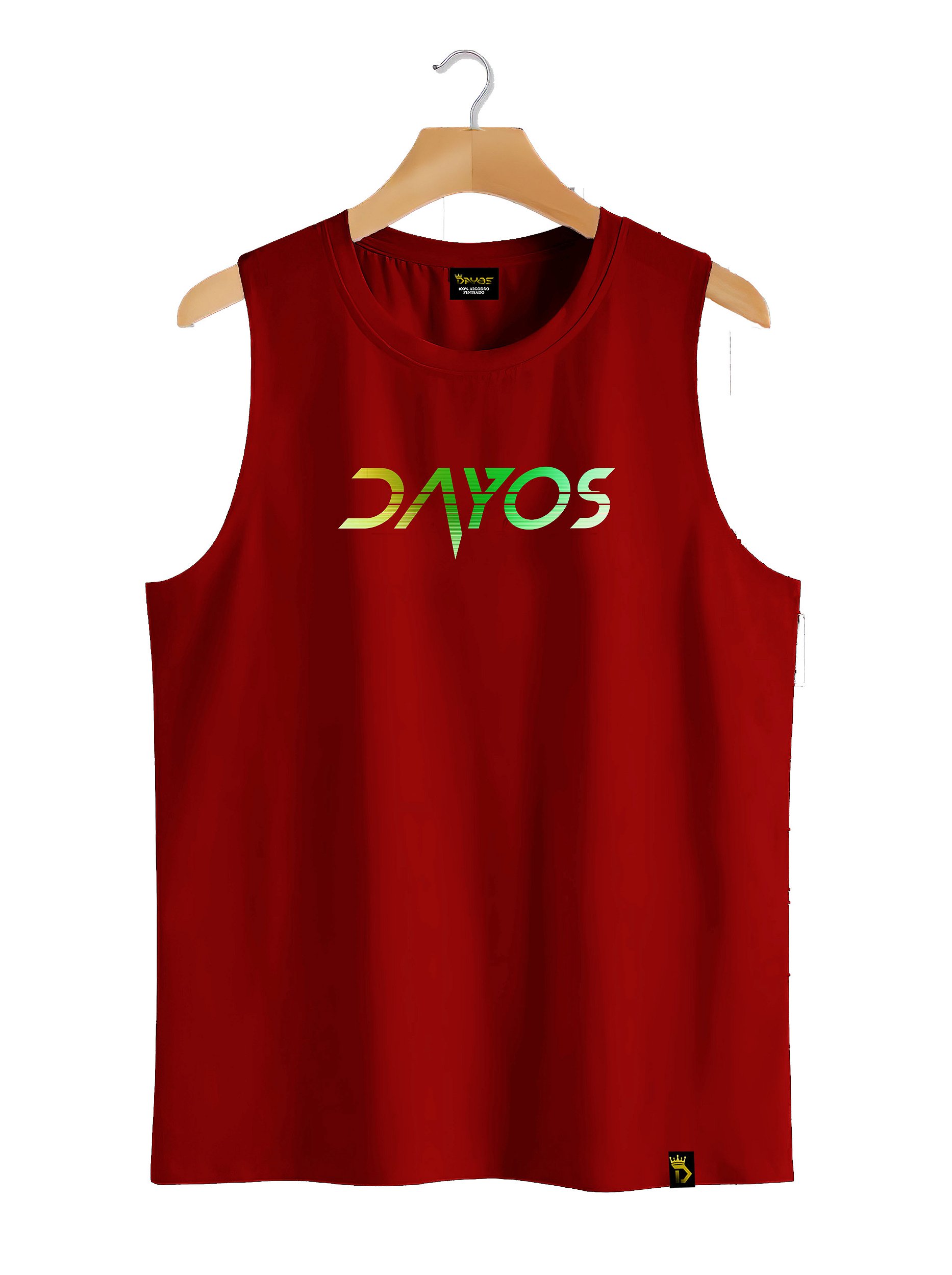 Camiseta Regata Algodão Colorful Dayos Ref R10 - Dayos Clothing