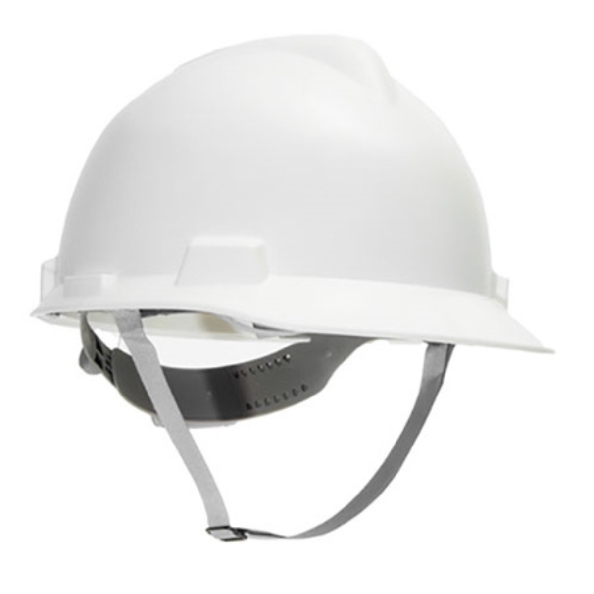 Capacete MSA V-GARD Completo Com Suspensão Push Key e Jugular Classe B ...