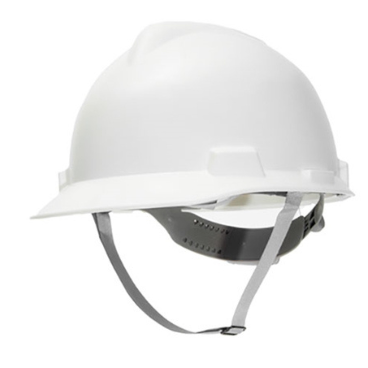 Capacete MSA V-GARD Completo Com Suspensão Push Key e Jugular Classe B ...