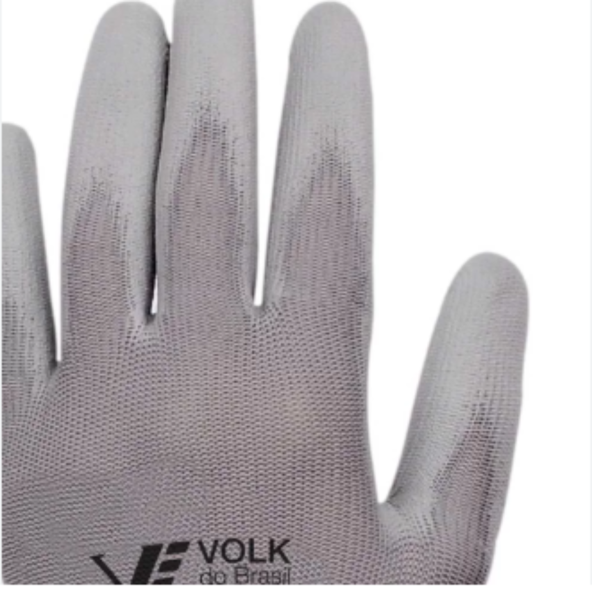 Luva de Poliamida Tátil Cinza - Volk | CA - 30511 - Ideal EPI ...