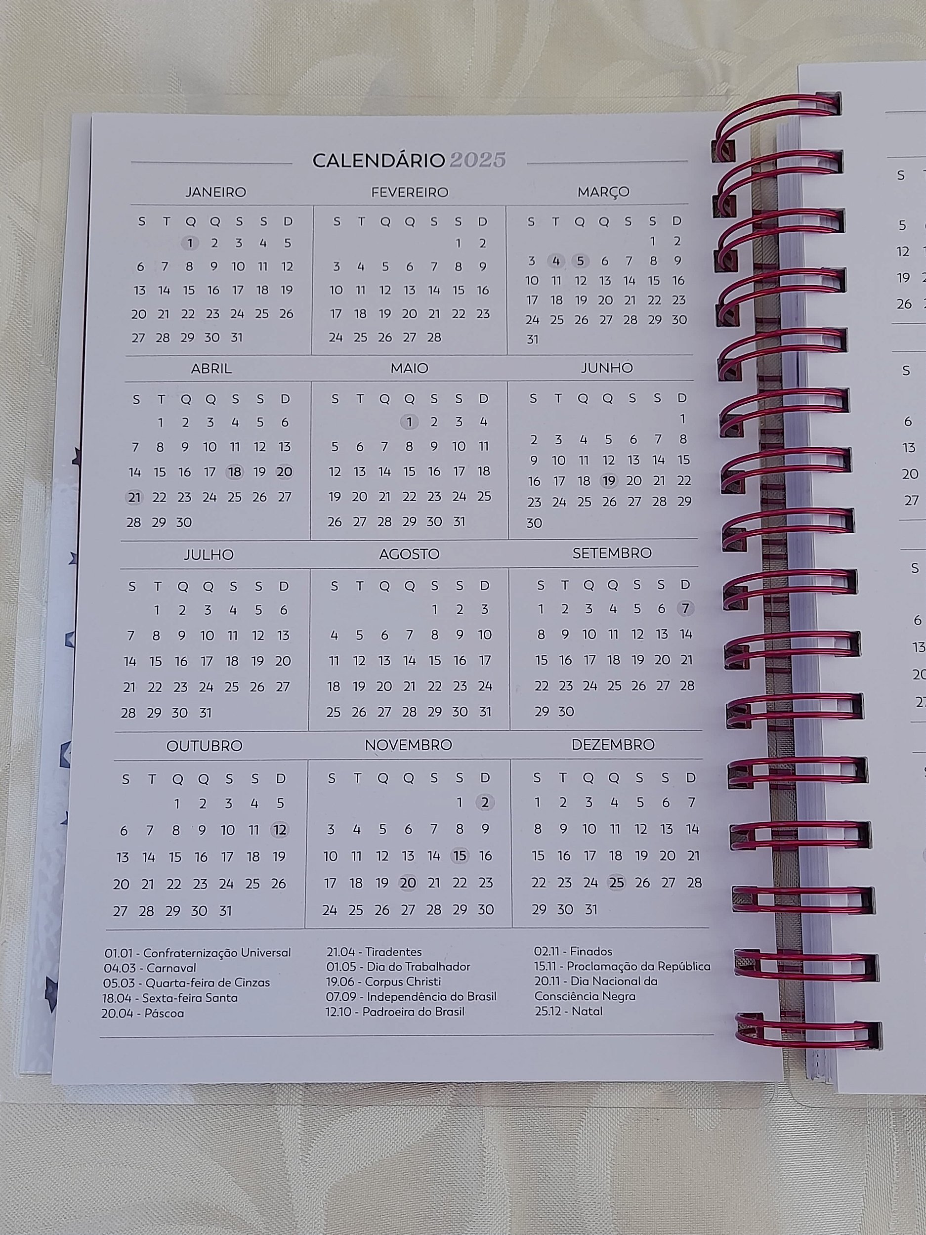 Planner 2026 - Santo Gato Atelie
