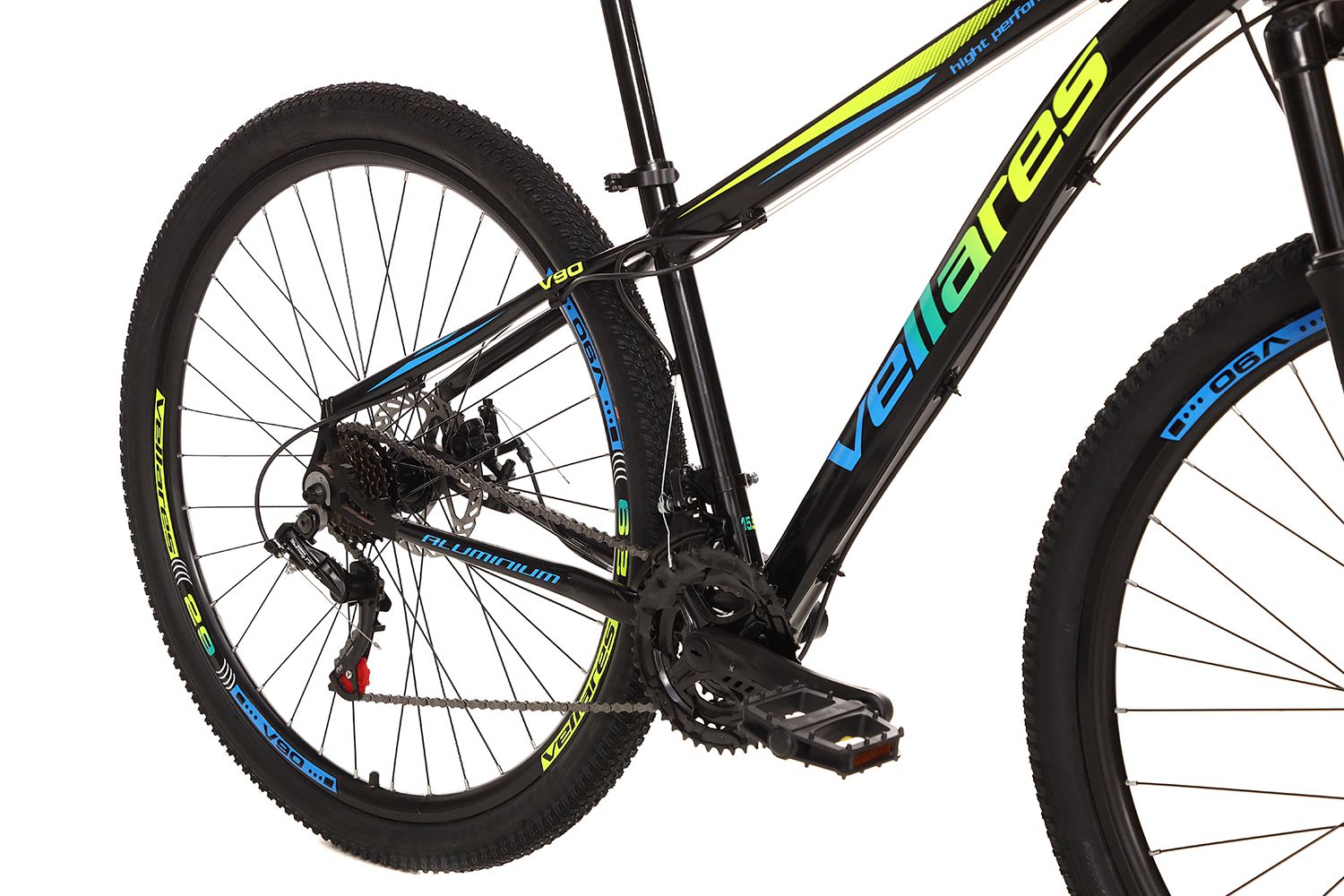 Bicicleta Vellares V90 Quadro 15,5 Aluminio Câmbio Traseiro Shimano ...