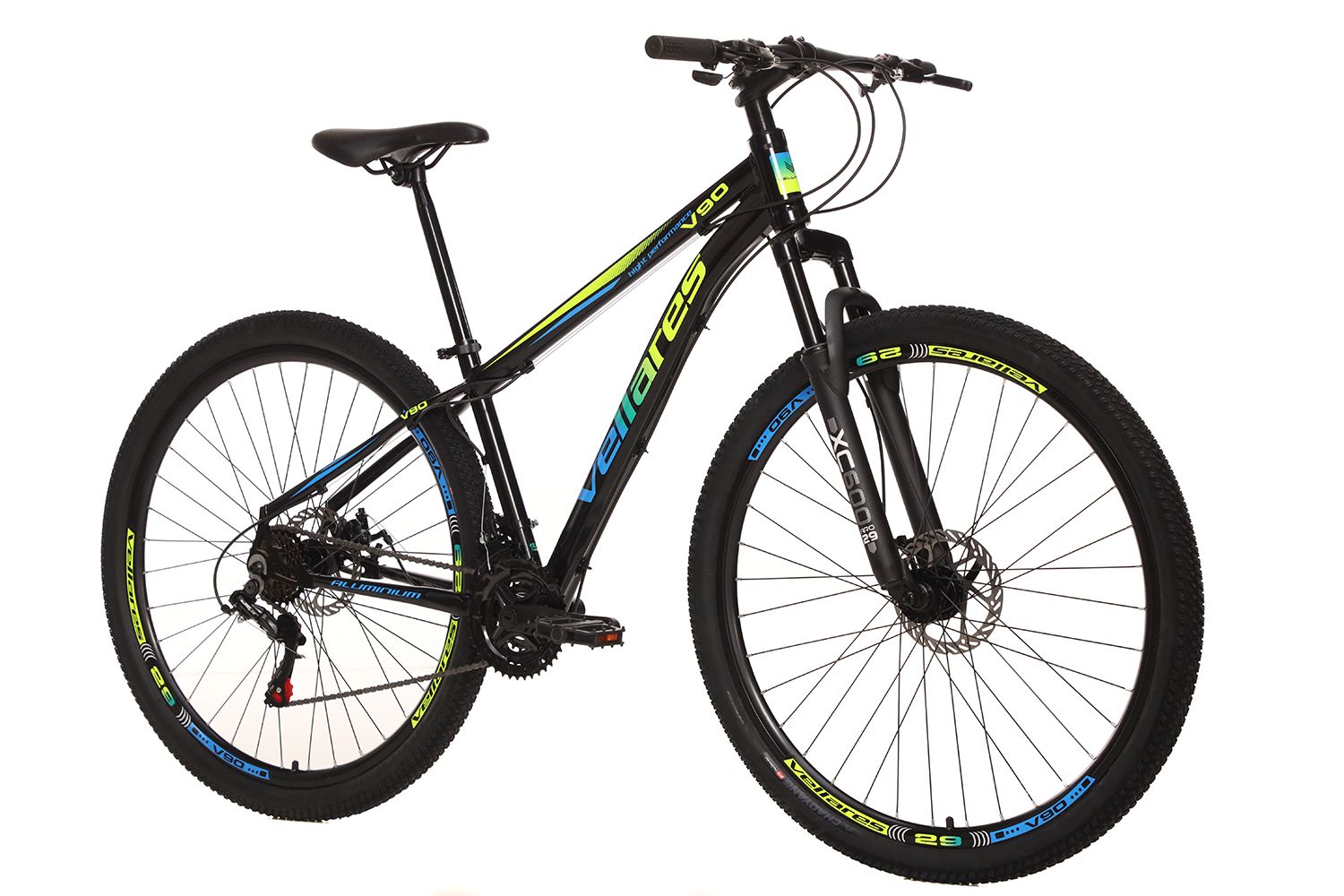 Bicicleta Vellares V90 Quadro 15,5 Aluminio Câmbio Traseiro Shimano ...