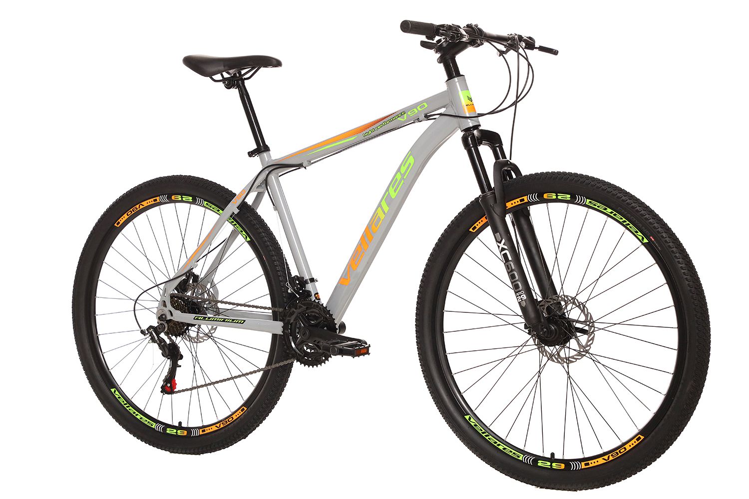 Bicicleta Vellares V90 Aro 29 Quadro 19 Aluminio Câmbio Shimano ...