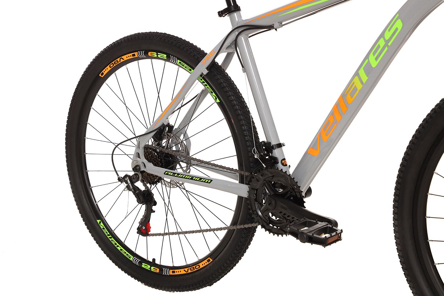 Bicicleta Vellares V90 Aro 29 Quadro 19 Aluminio Câmbio Shimano ...