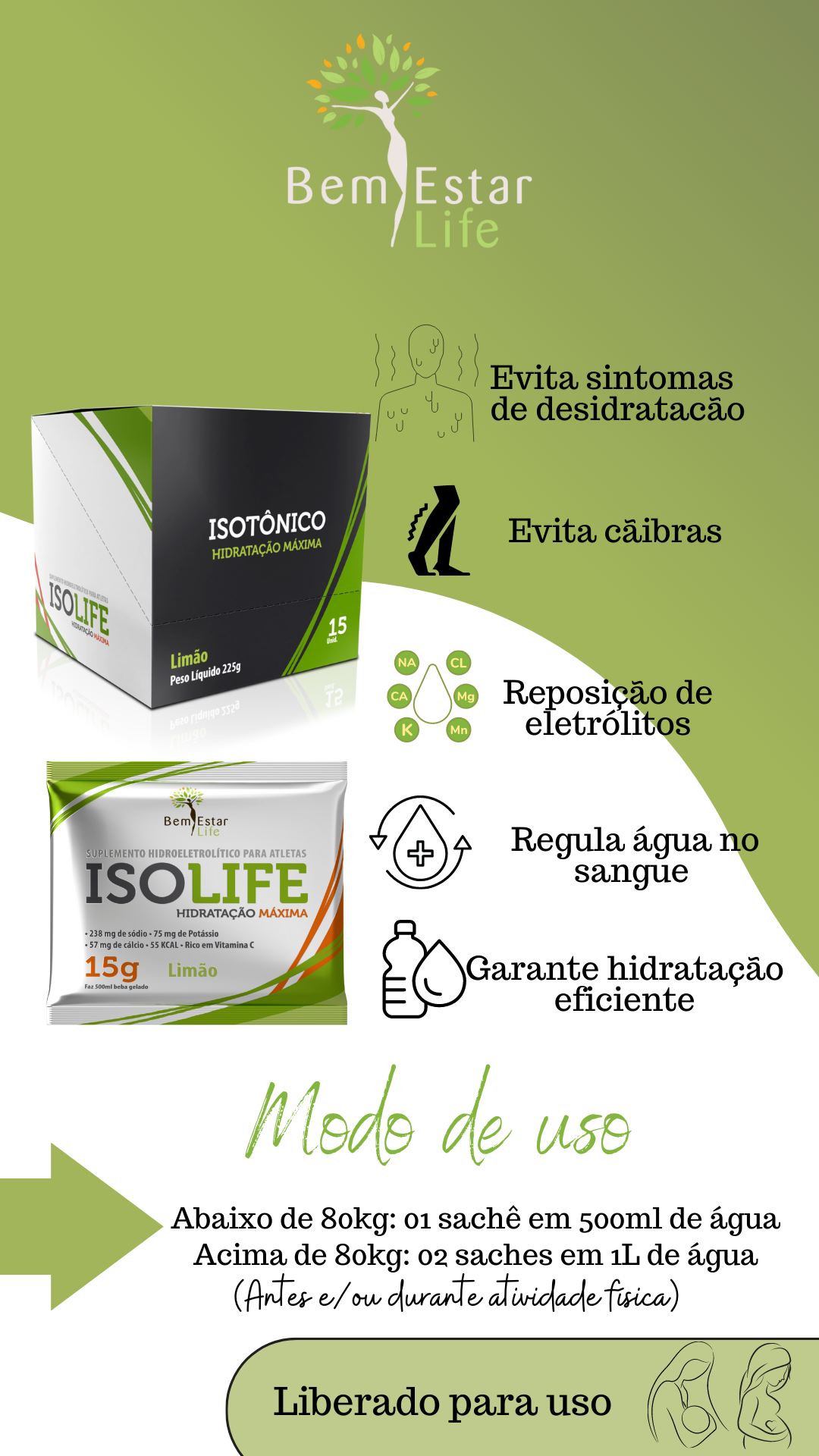 Regu Fine Maxx + Isolife limão Bem Estar Life - Bem Estar Life Paraná