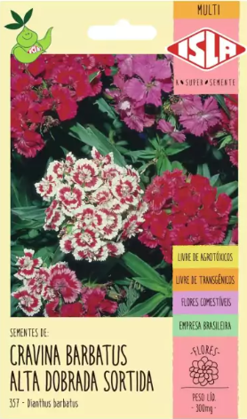 Kit de Sementes de Flores Comestíveis Variadas II - Isla - Verde Mania ...