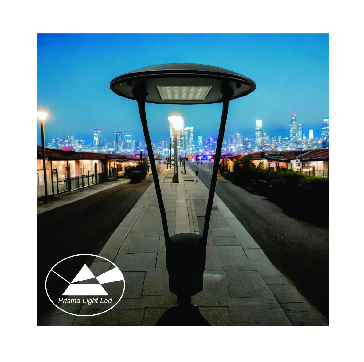 Luminária Ornamental Pública 50W - Prismalightled