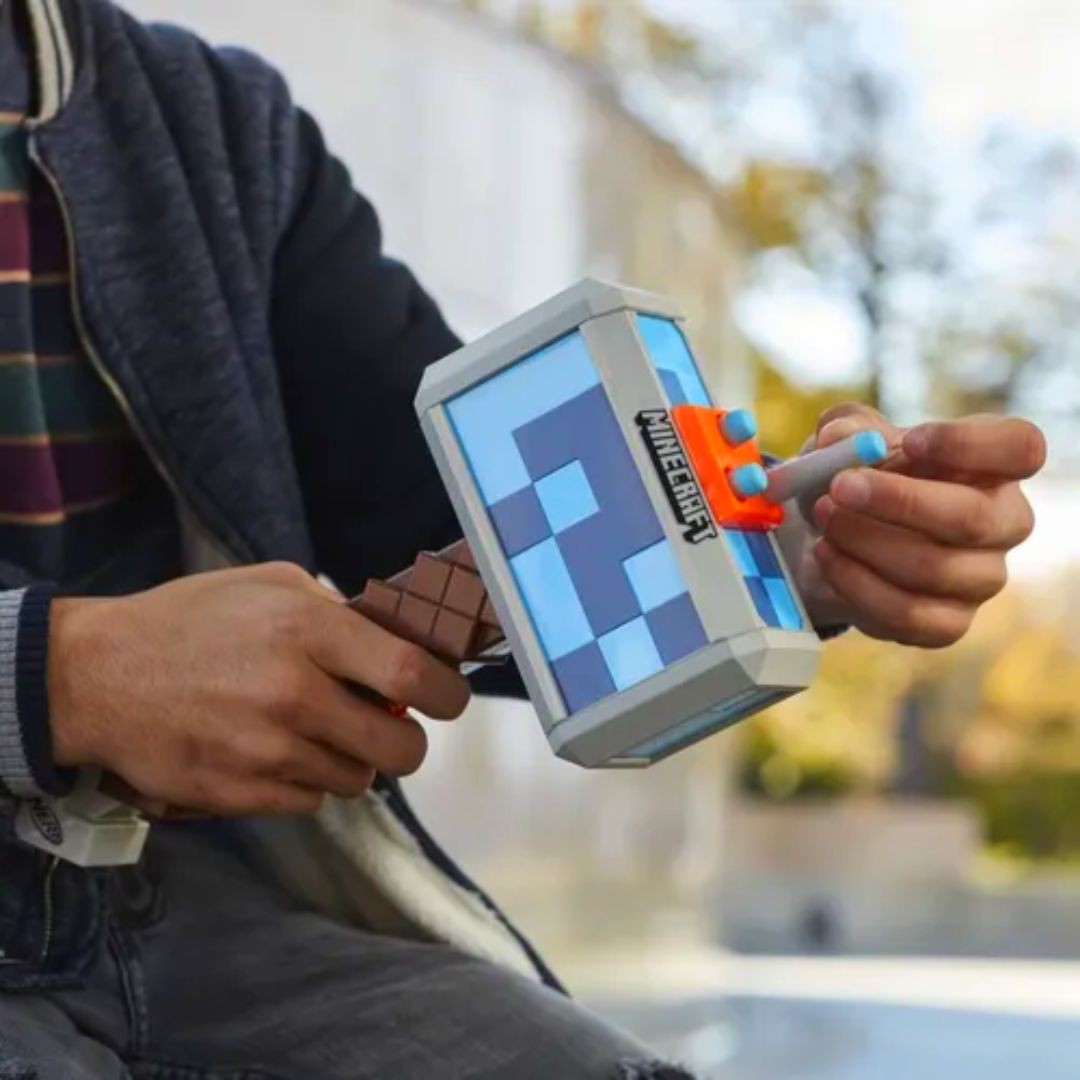 Martelo Nerf Minecraft Dungeons Stormlander NERF® - bebrands oficial