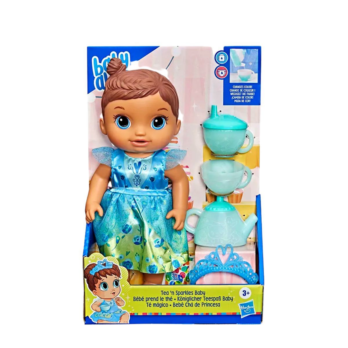 Boneca Baby Alive Chá de Princesa Morena - Hasbro© - bebrands oficial