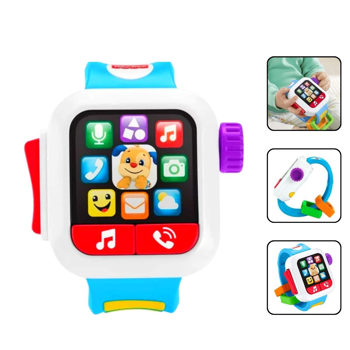 Smartwatch Aprender & Brincar Fisher-Price | Diversão Educativa para ...
