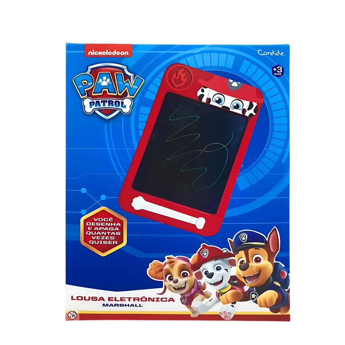 Lousa Mágica Eletrônica Patrulha Canina - Marshall | Candide - bebrands ...
