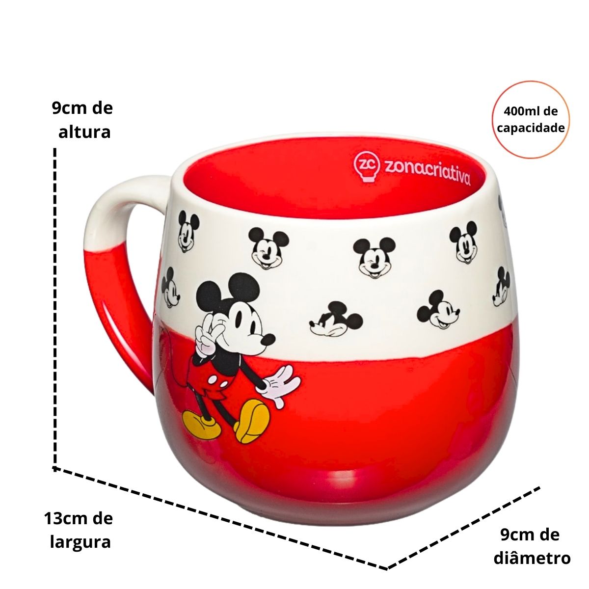 Caneca Maggie Mickey Mouse - Para os Amantes da Magia Disney - bebrands ...