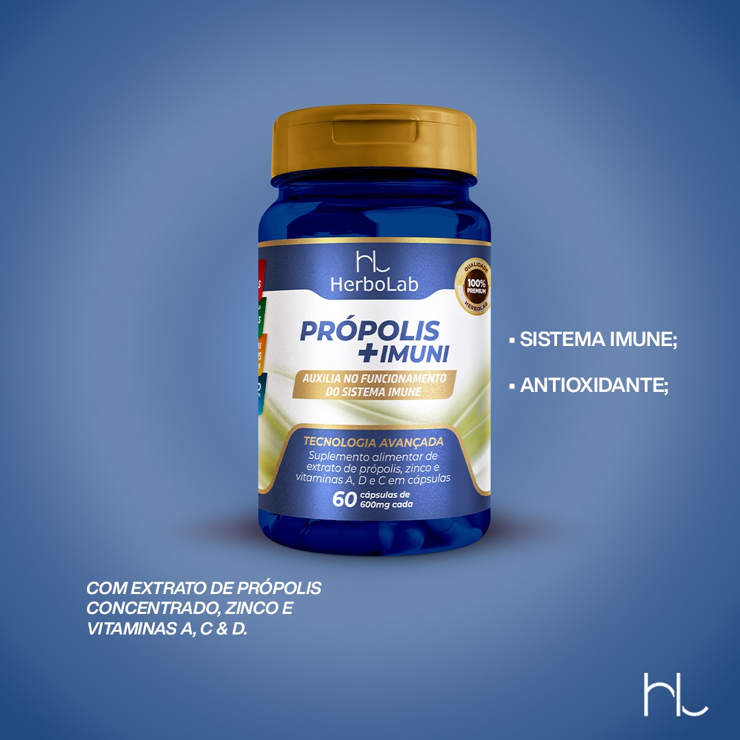 Própolis+Imuni 60 Cápsulas / Loja de Produtos Naturais online no ABC ...