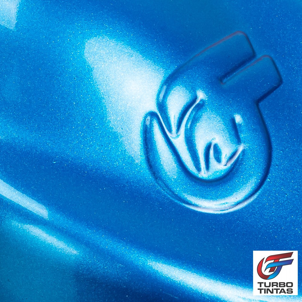 Tinta Azul Metálico Brilhante Poliéster - TT1022 - Turbo Tintas