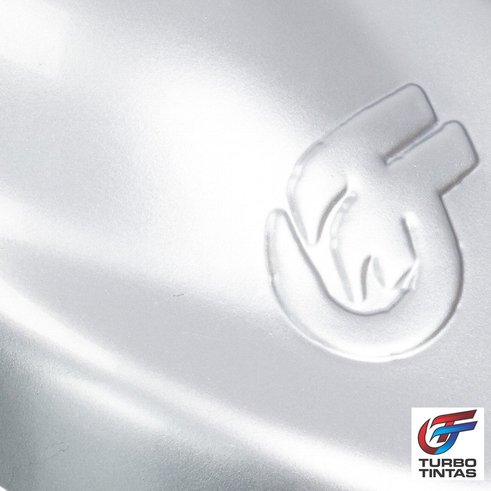 Tinta Base Prata Metálico Poliéster - TT1160 - Turbo Tintas