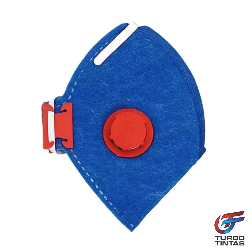 Máscara de Proteção Respiratória Wimpel c/ Válvula - PFF1 - Turbo Tintas