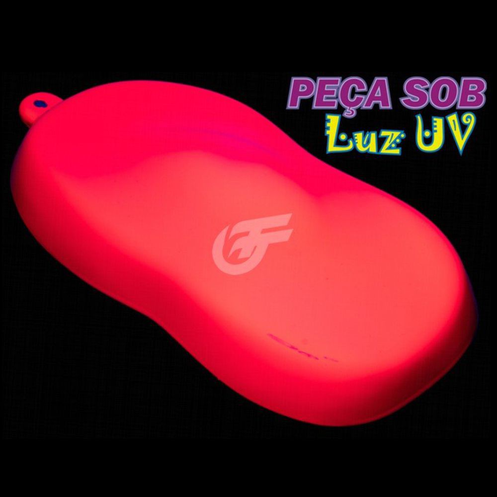 Tinta Fluorescente Poliéster - Rosa Luminosa - TT0864 - Turbo Tintas