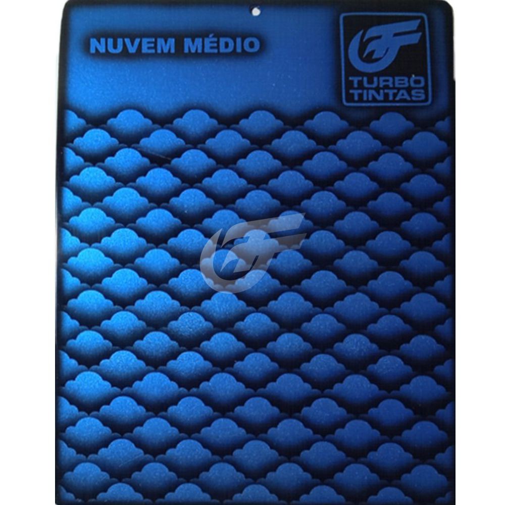 Stencil Adesivo - Nuvem - Turbo Tintas