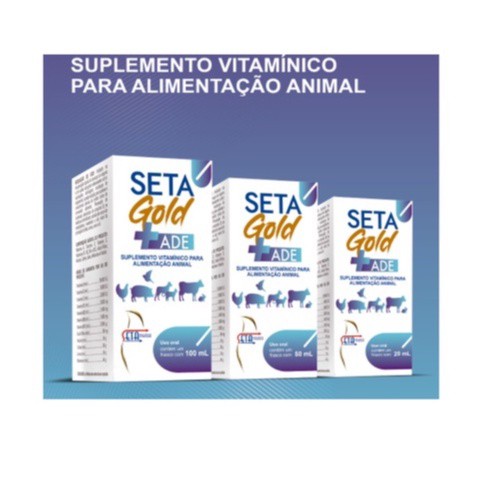 Suplemento Vitamínico SETA GOLD + ADE 50ml - medicamentos homeopáticos para pássaros
