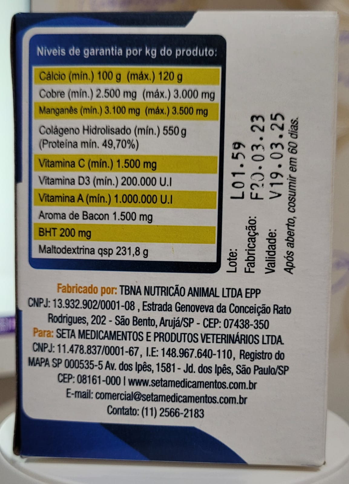 SETA COLÁGENO CÃES. suplemento para cães - medicamentos homeopáticos ...