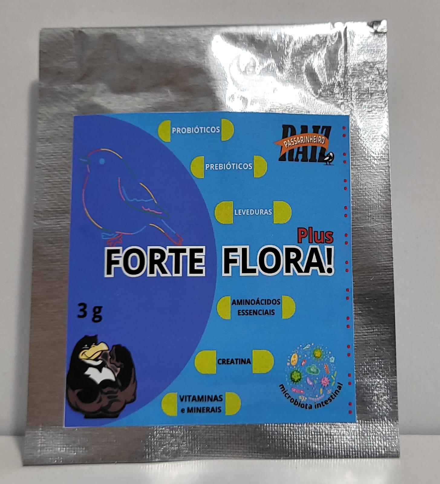 FORTE FLORA!, desenvolvido para restaurar a flora intestinal ...