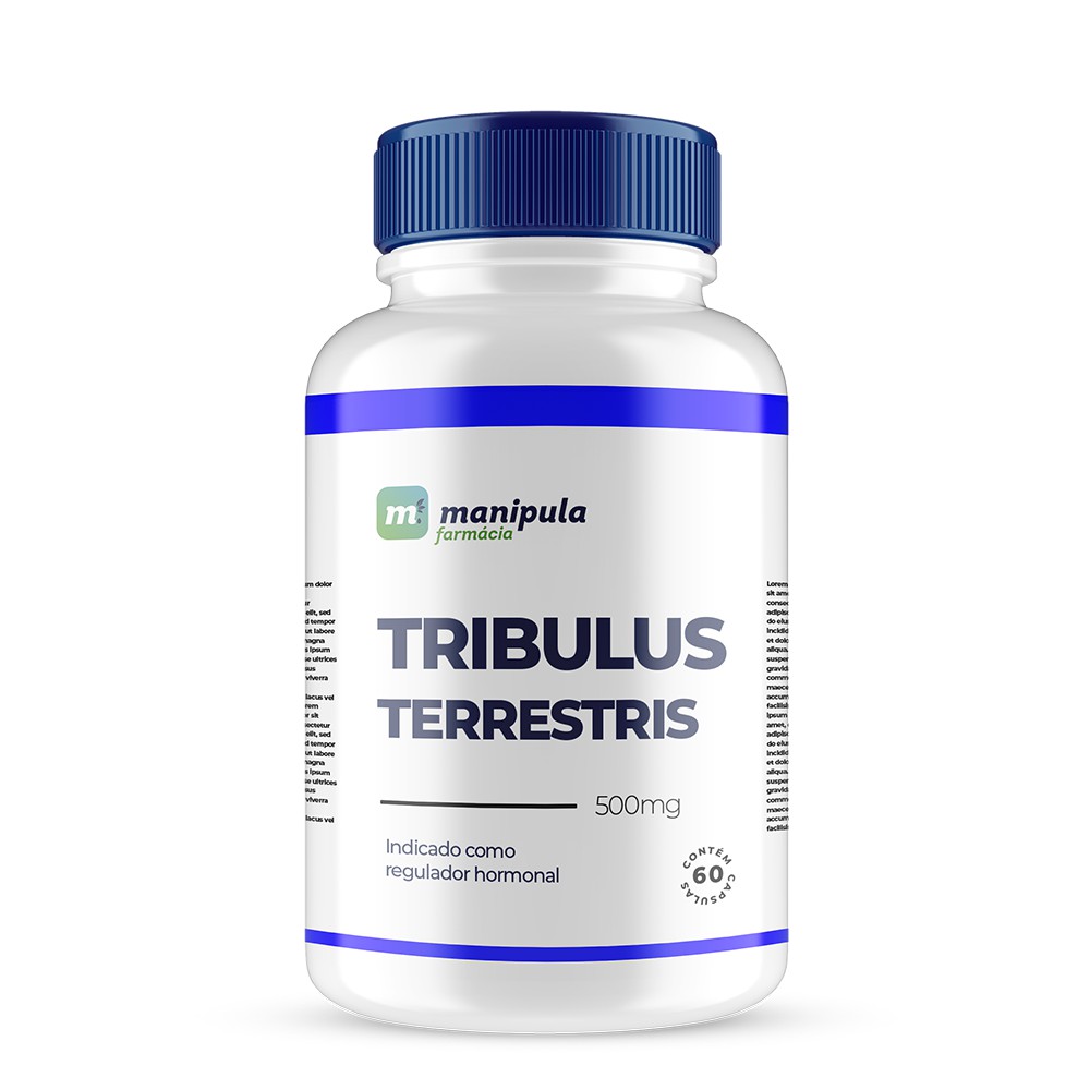 Tribulus Terrestris 500mg - 60 Cápsulas - Regula hormônios, Aumenta ...