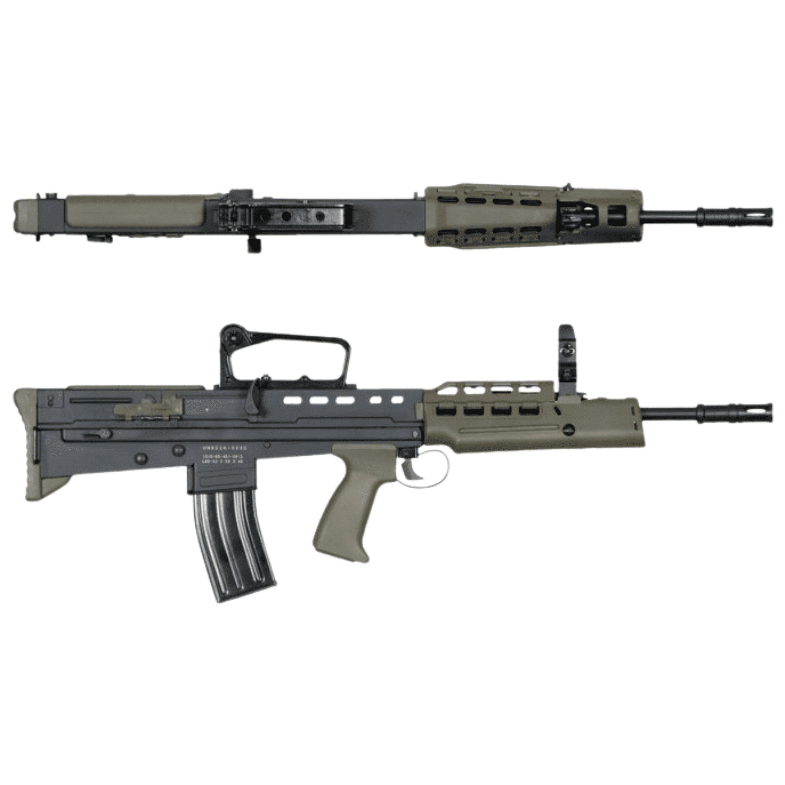 ARES AEG L85 A2 AIRSOFT RIFLE OD GREEN - Squad Imports