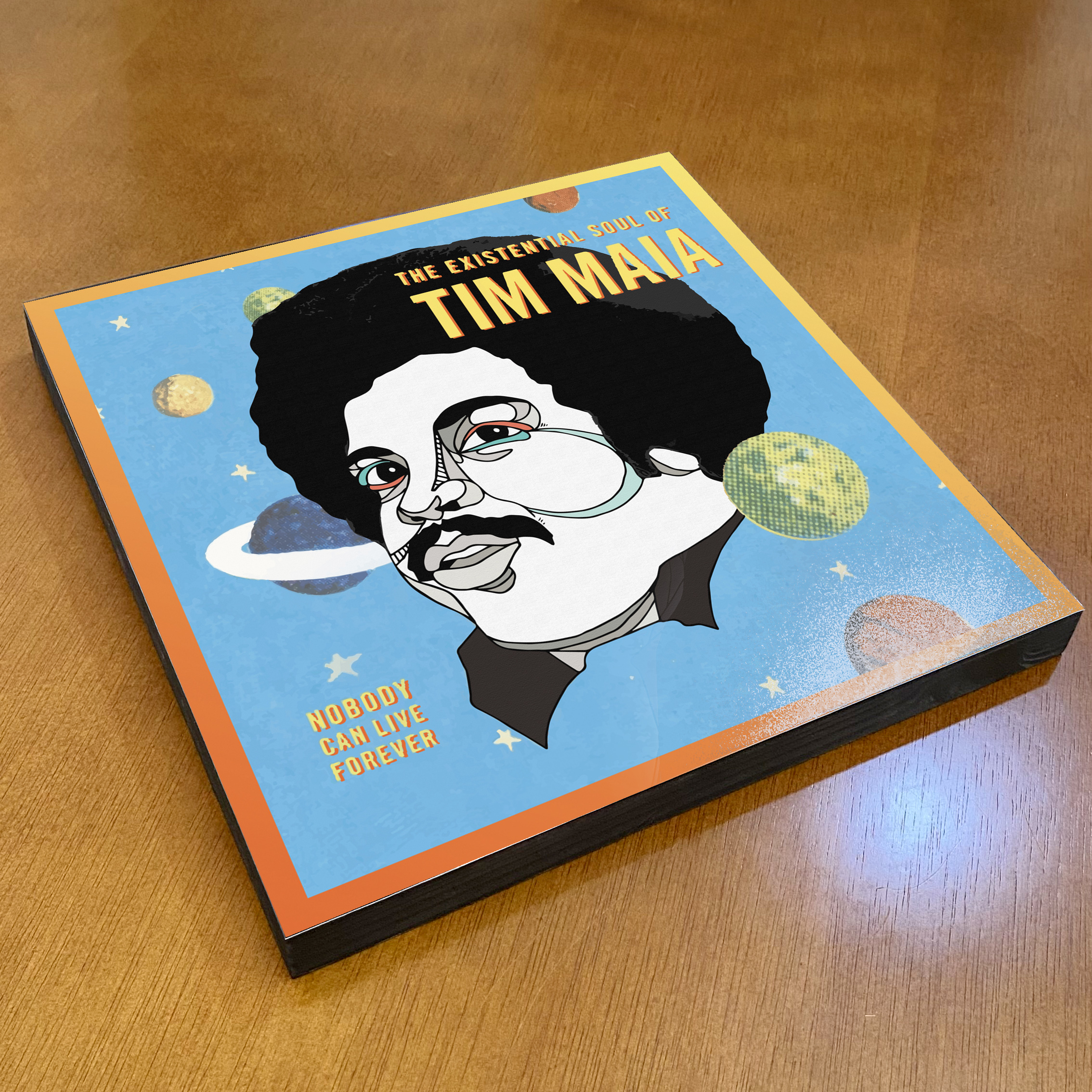 Quadro Tim Maia | Painel de Madeira | Loja rads - Loja rads │ Arte ...