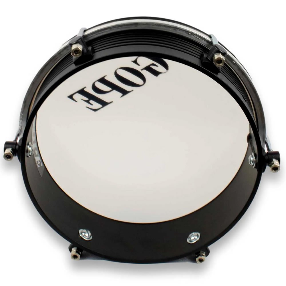 Tamborim Alumínio Gope 6 Polegadas 595ALPP Preto Com 10% OFF na Maior ...