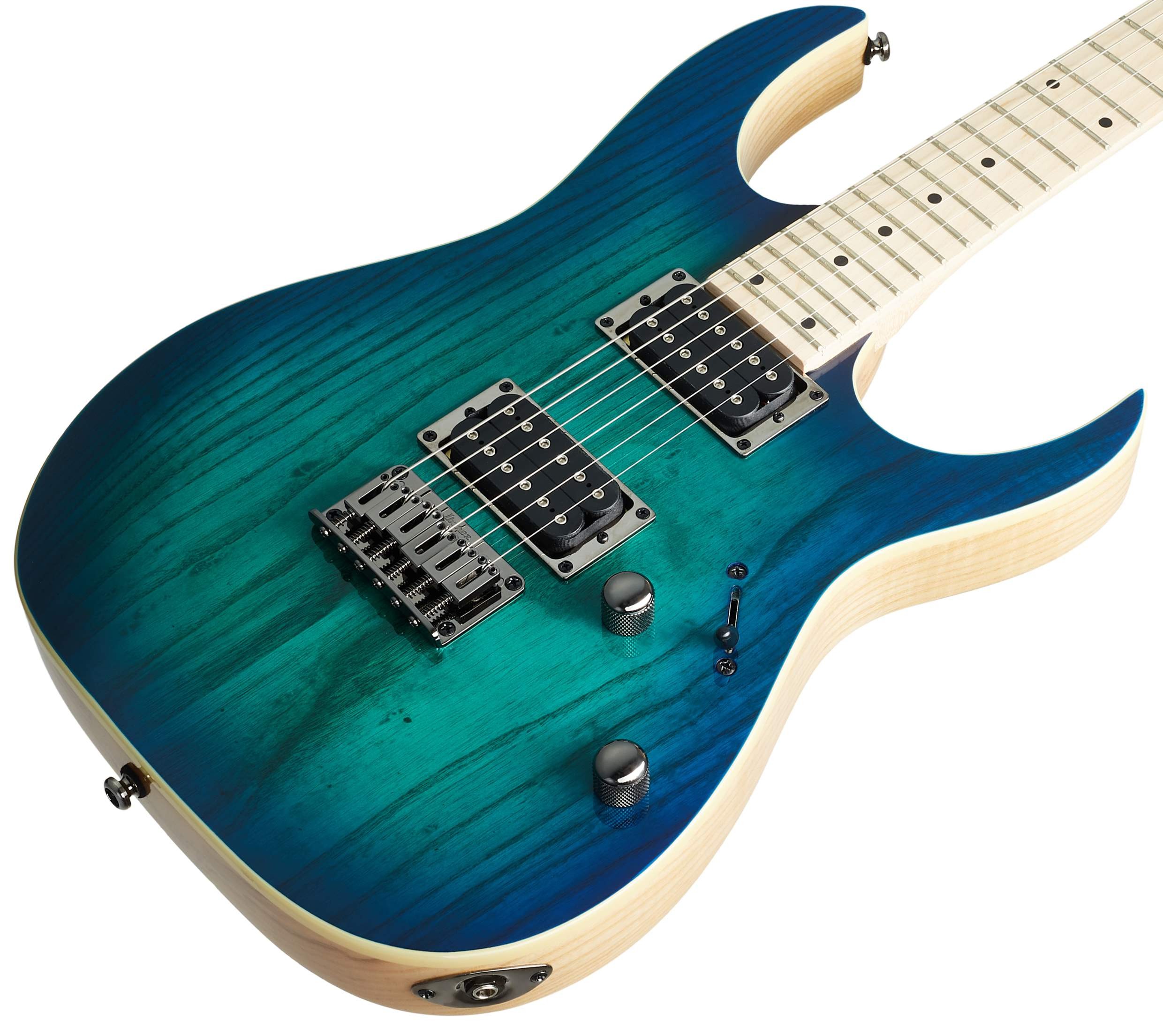 Guitarra Elétrica Ibanez RG421 AHM Ponte Fixa Blue Moon Burst (BMT) Com ...