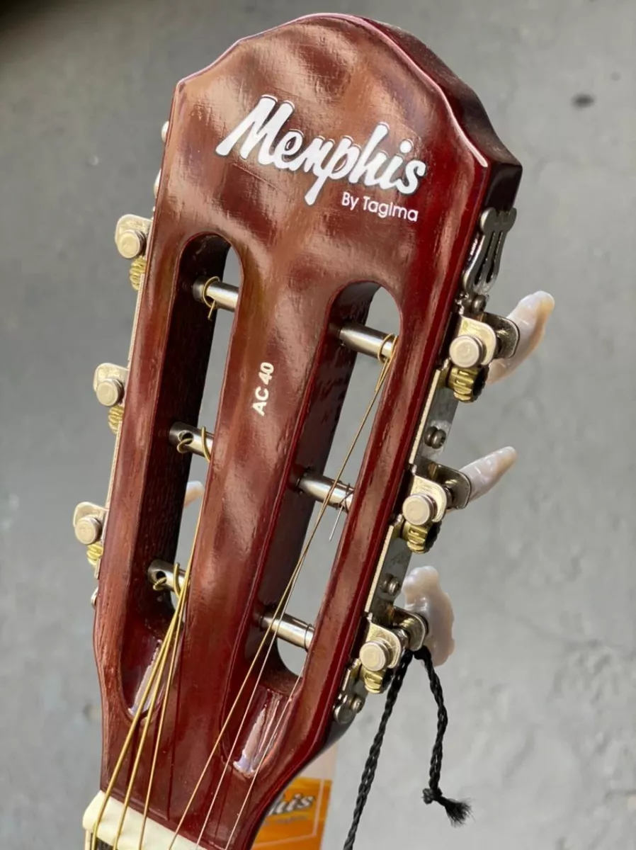 Kit Violão Clássico Elétrico Aço Memphis Ac40 Natural Vx08 Com 10% OFF ...