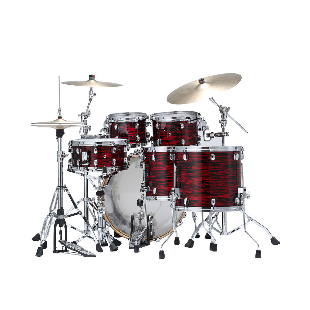 Bateria Shell Pack (5 tambores) Bumbo 22 (Vermelho Red Oyster) Tama ...