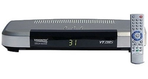 Receptor Para Antena Parabólica Vt-750s Visiontec Com 10% OFF na Maior ...