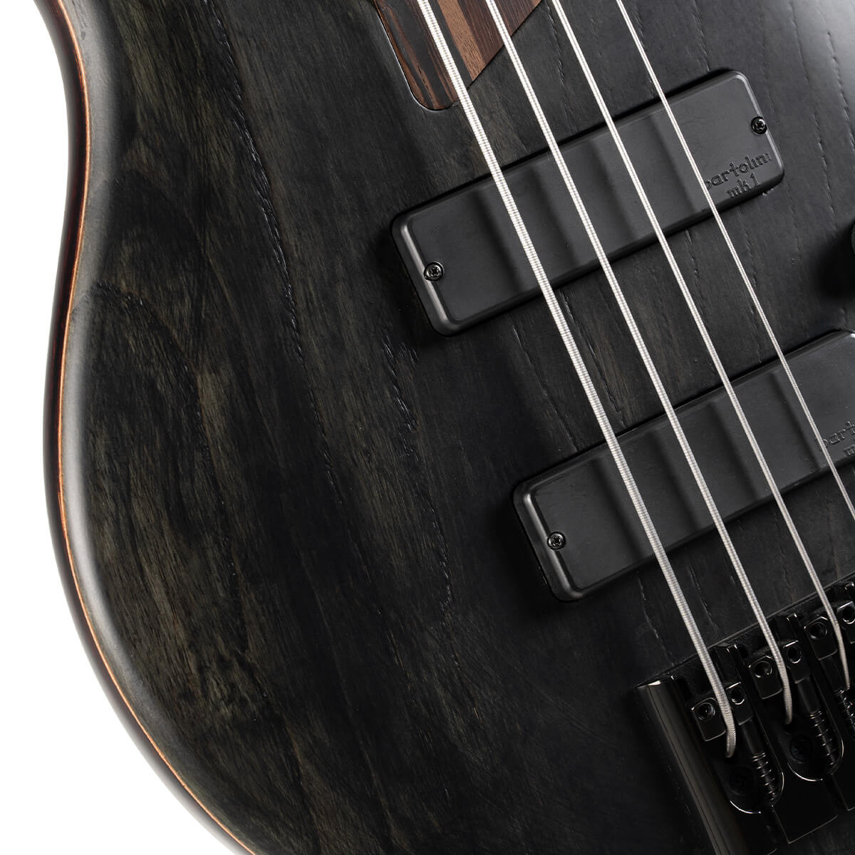 Contrabaixo 4 Cordas Fretless Cort B4 Element FL OPTB com Bartolini MK1 ...