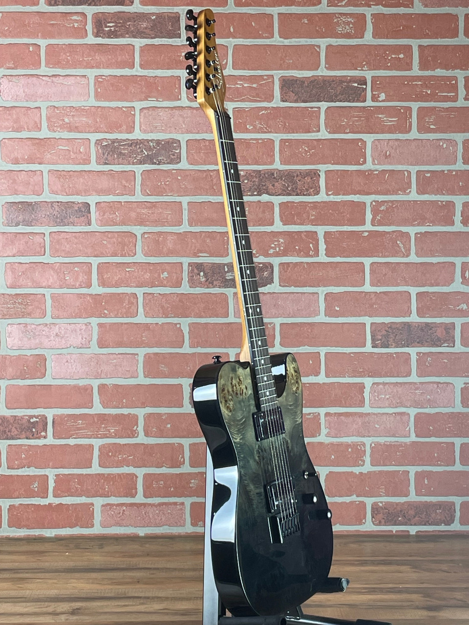 Guitarra Schecter PT Standard BFB Black Fade Burst Burl com Captadores ...