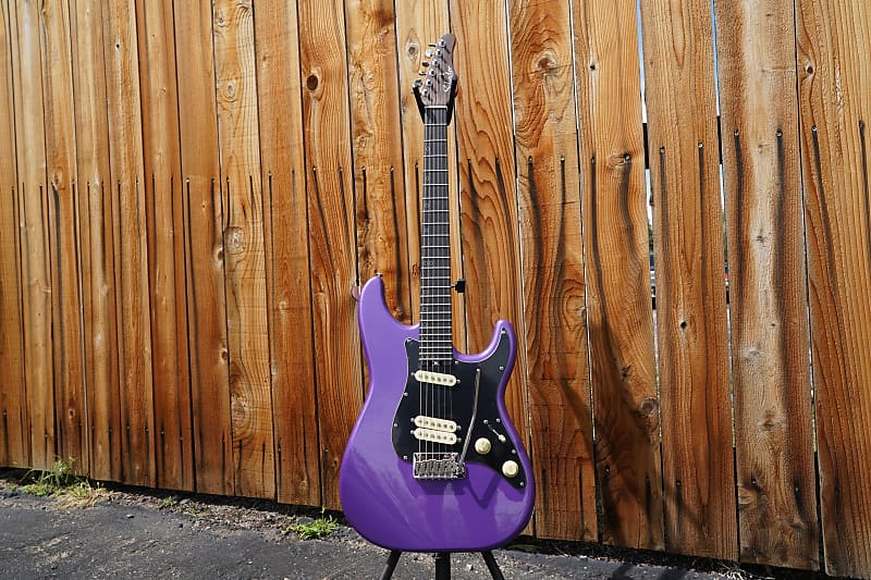 Guitarra Schecter MV-6 MP Metallic Purple com Captadores Schecter ...