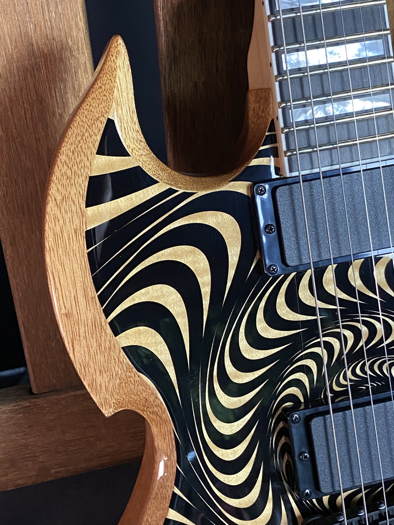 Guitarra Schecter Wylde Audio Barbarian Psychic Bullseye Rawtop com ...