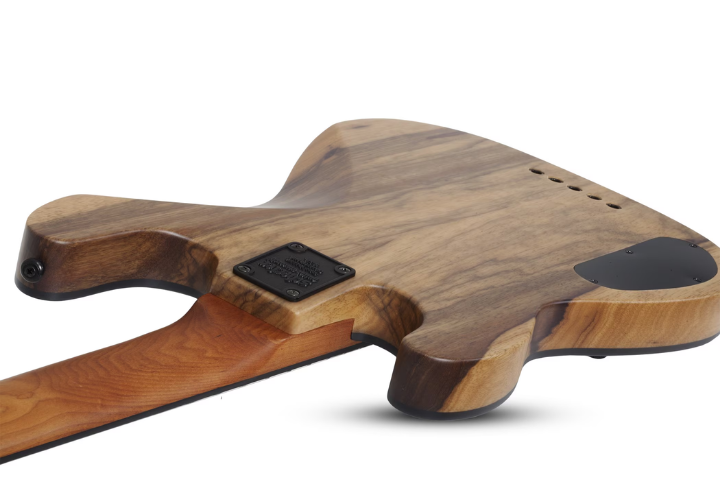 Contrabaixo Schecter Model-T 5 Exotic BKLB Black Limba Natural Satin ...