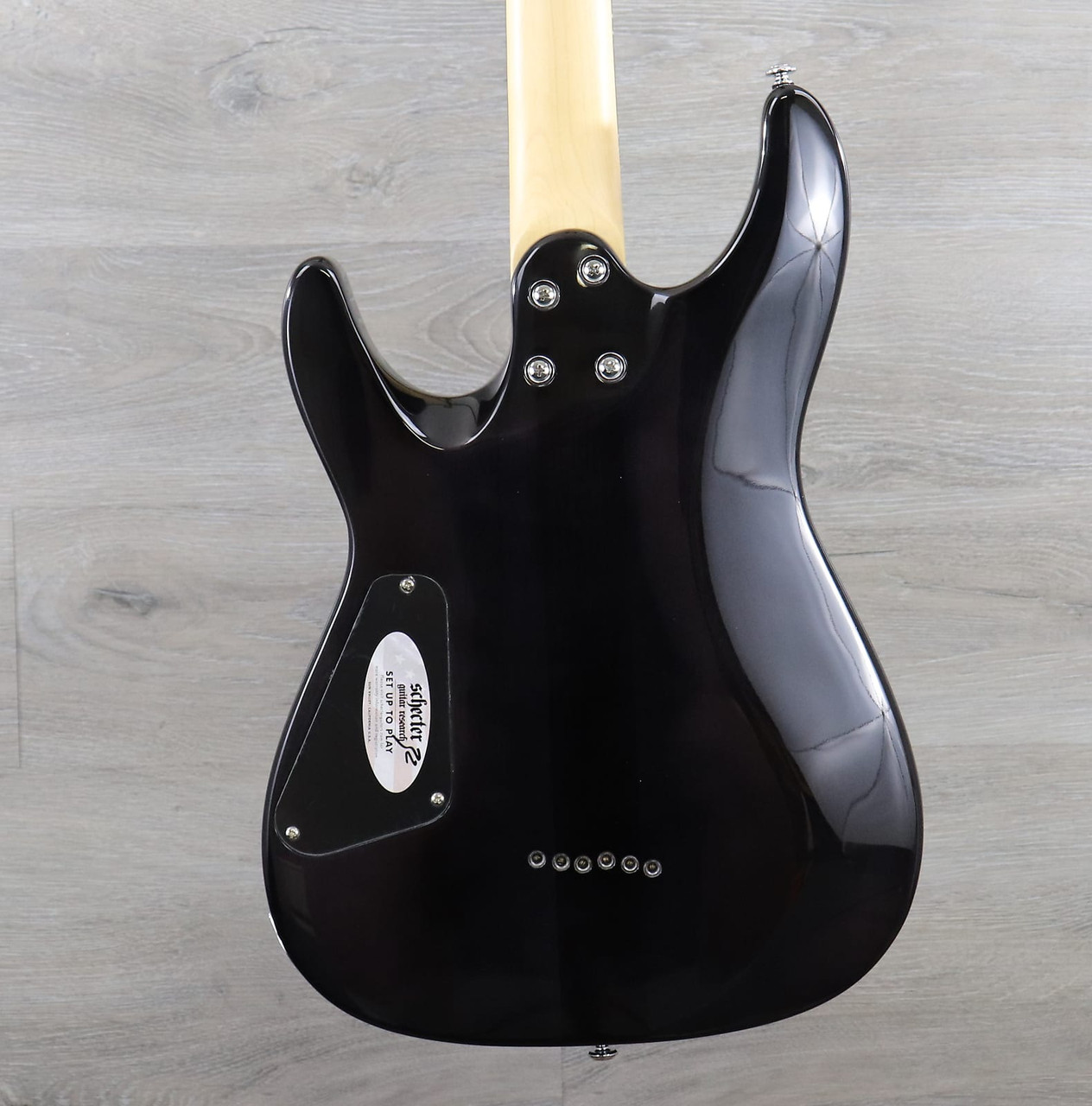 Guitarra Schecter C-6 Plus CB Charcoal Burst com Captadores Schecter ...