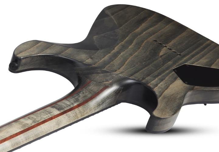 Guitarra Schecter C-1 Apocalypse Red Reign com Captadores Schecter USA ...