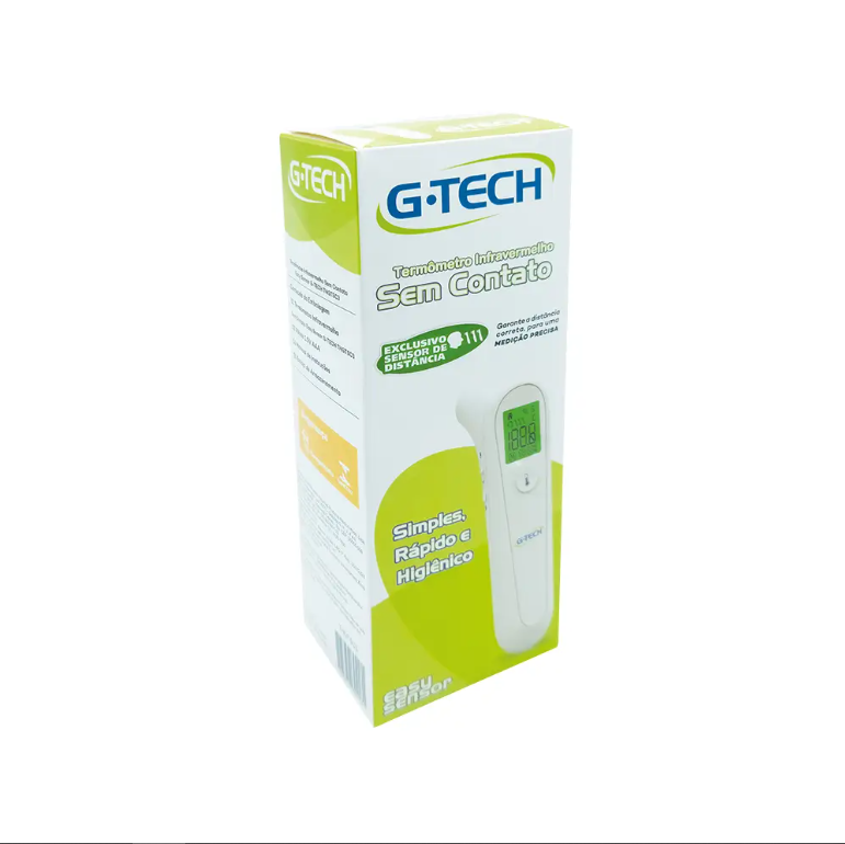 Termômetro digital infravermelho sem contato Easy Sensor - G-Tech ...