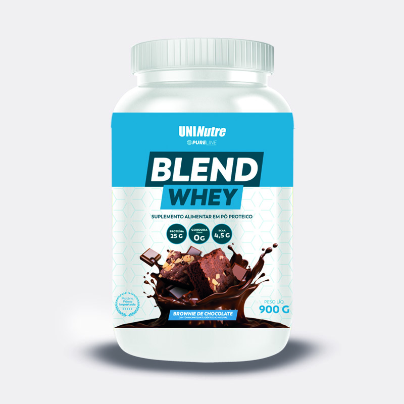 Blend Whey | Poderoso Blend com 25g de proteínas por dose - Uninutre