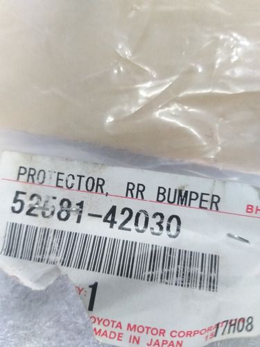 Moldura Parachoque Tras Nova Original Toyota Rav4 2006-2012 cod ...