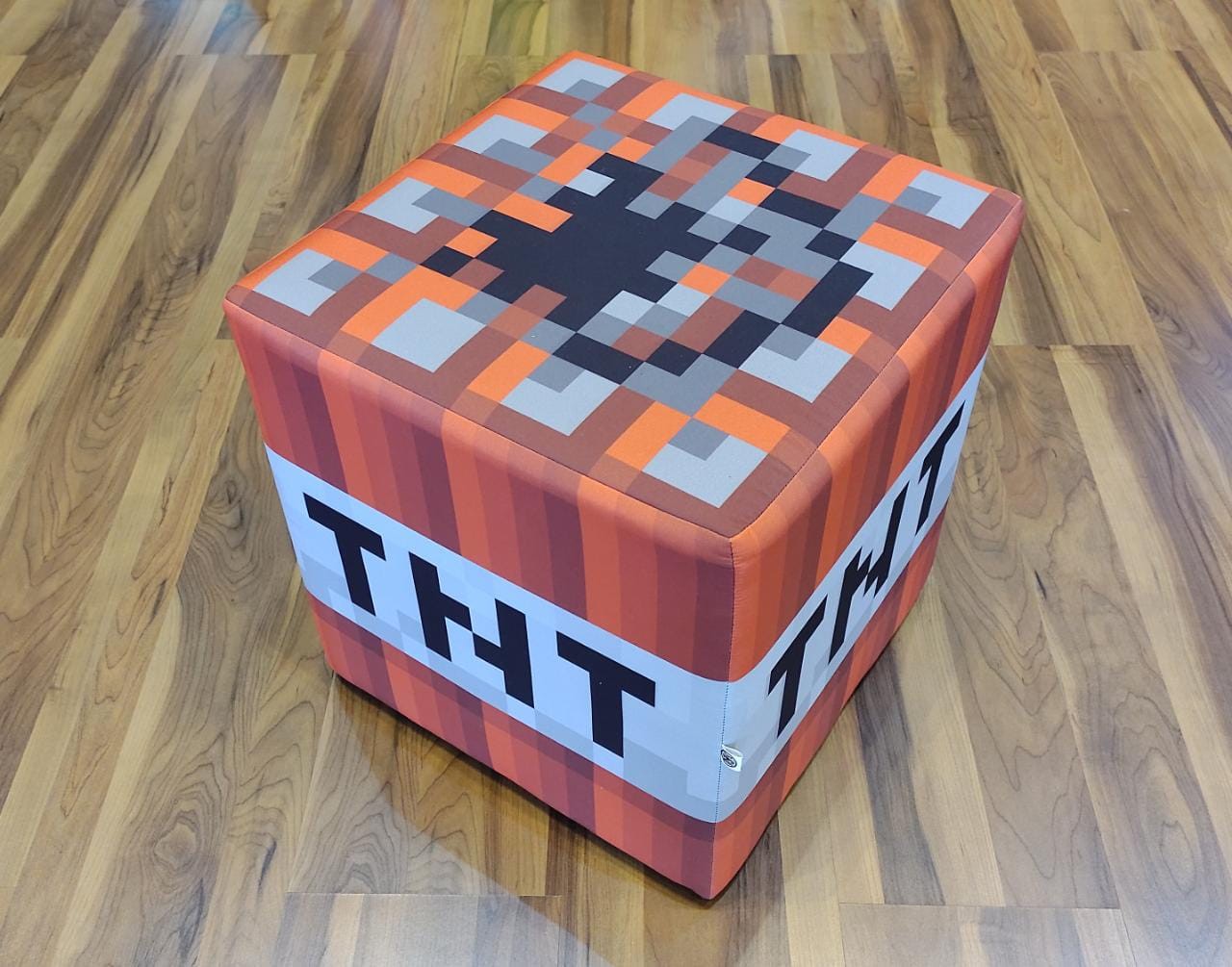 PUFF TEMÁTICO - MINECRAFT TNT - DS Games Atibaia