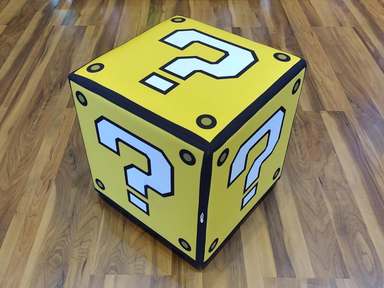 PUFF TEMÁTICO - CUBO SUPER MÁRIO - DS Games Atibaia